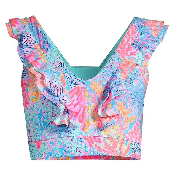 Lilly Pulitzer | Intimates & Sleepwear | Lilly Pulitzer Sucre Ruffle ...